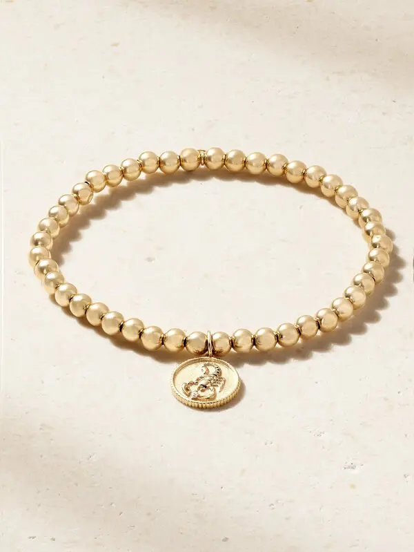 SYDNEY EVAN Scorpio Diamond Bracelet - Gold