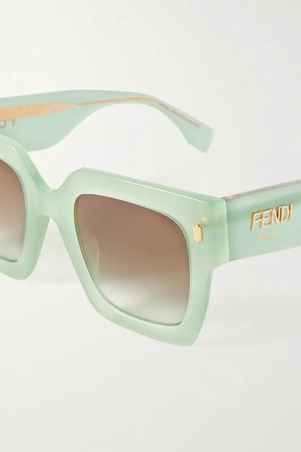 Fendi Square-frame Acetate Sunglasses
