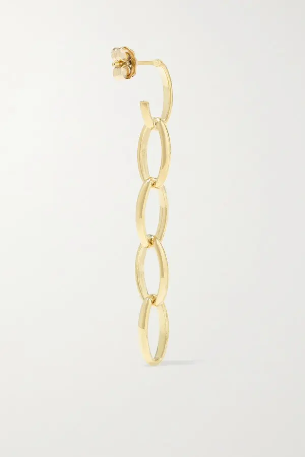 JENNIFER MEYER Medium Edith 18-karat Earrings