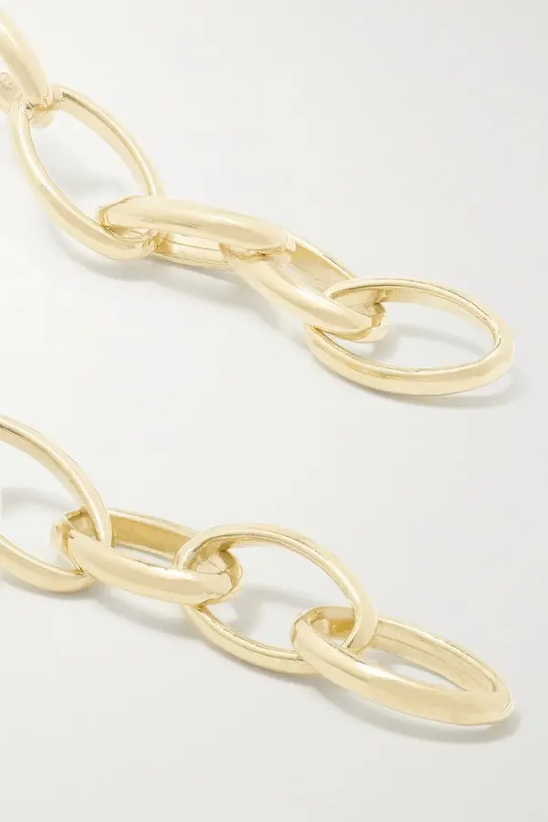 JENNIFER MEYER Medium Edith 18-karat Earrings