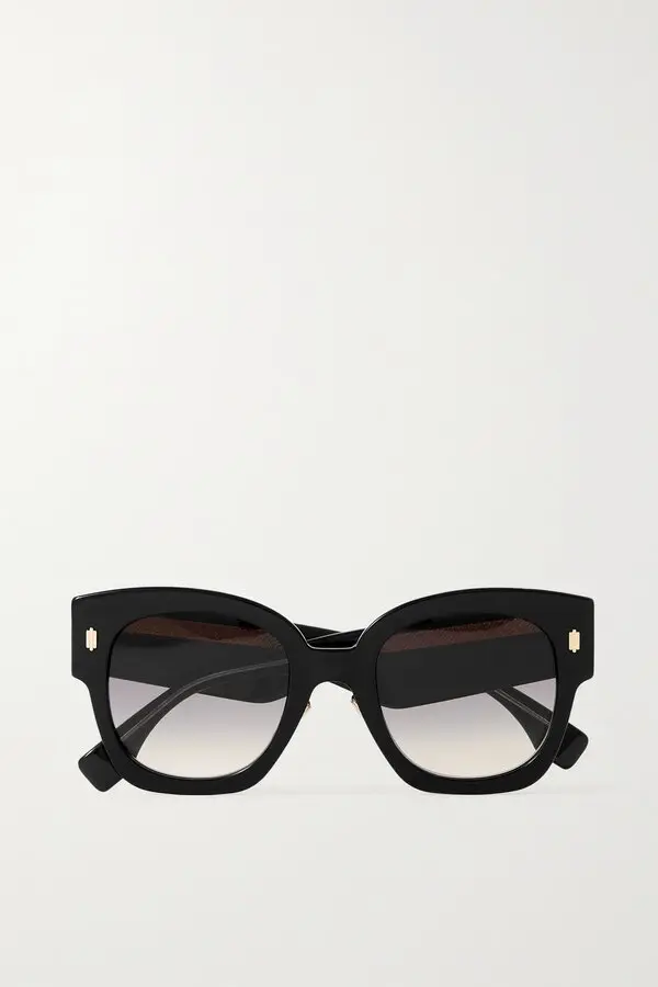 Fendi Oversized D-frame Acetate Sunglasses