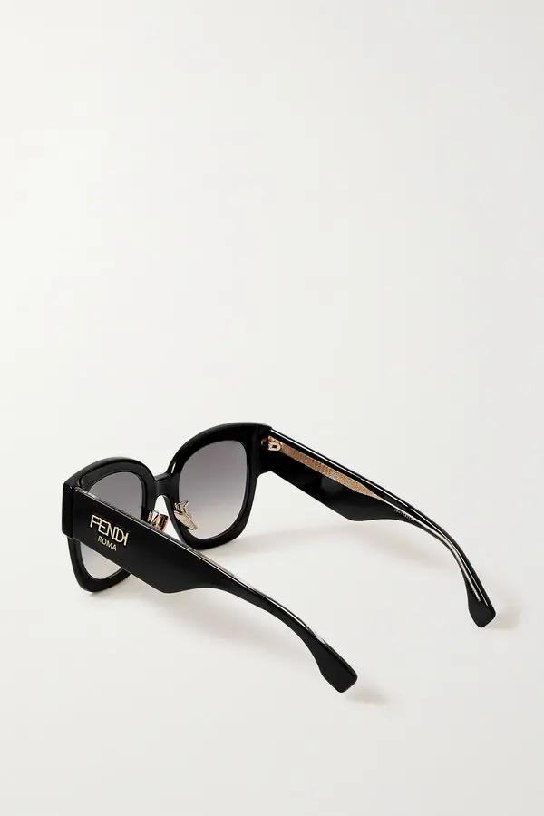 Fendi Oversized D-frame Acetate Sunglasses