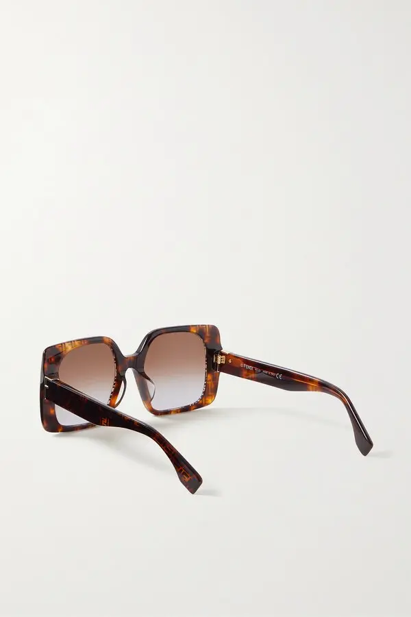 Fendi - FENDI EYEWEAR Oversized Square-frame Sunglasses