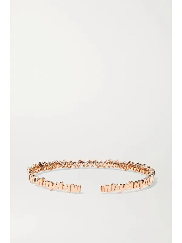 SUZANNE KALAN 18-karat Diamond Cuff - Gold