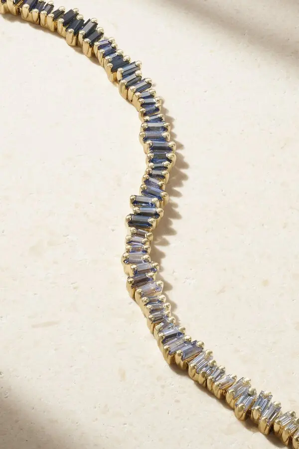 SUZANNE KALAN Sapphire Diamond Bracelet