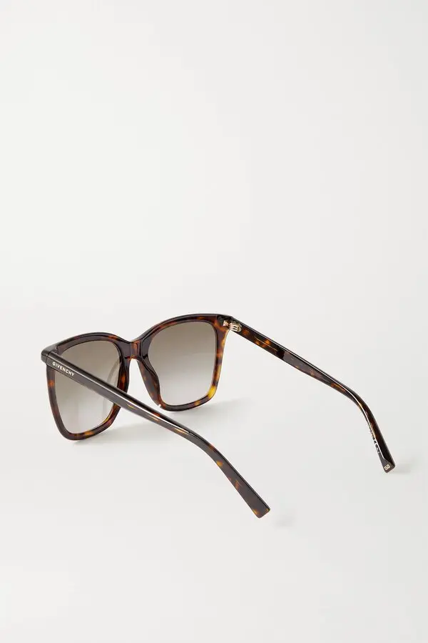 Givenchy D-Frame Acetate Sunglasses In Tortoiseshell - 60 