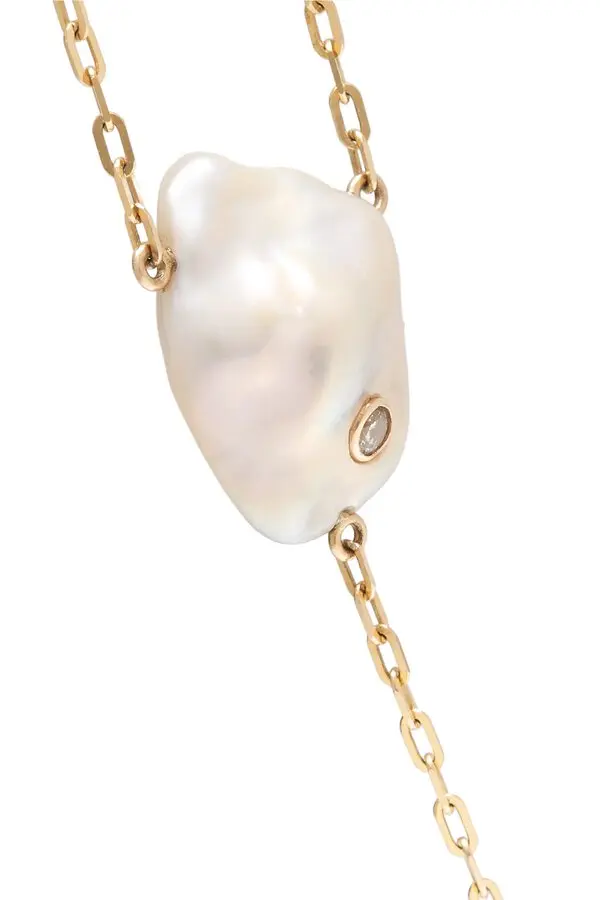 HARRIS ZHU 14-karat Multi-stone Necklace