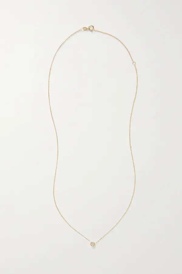 STONE AND STRAND Necklace With Diamond