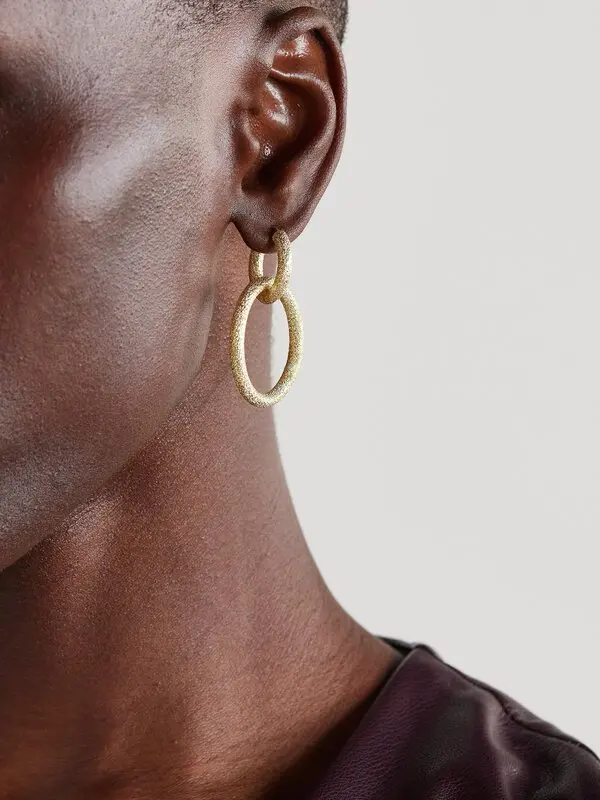 Carolina Bucci 18 Karat Hoop Earrings