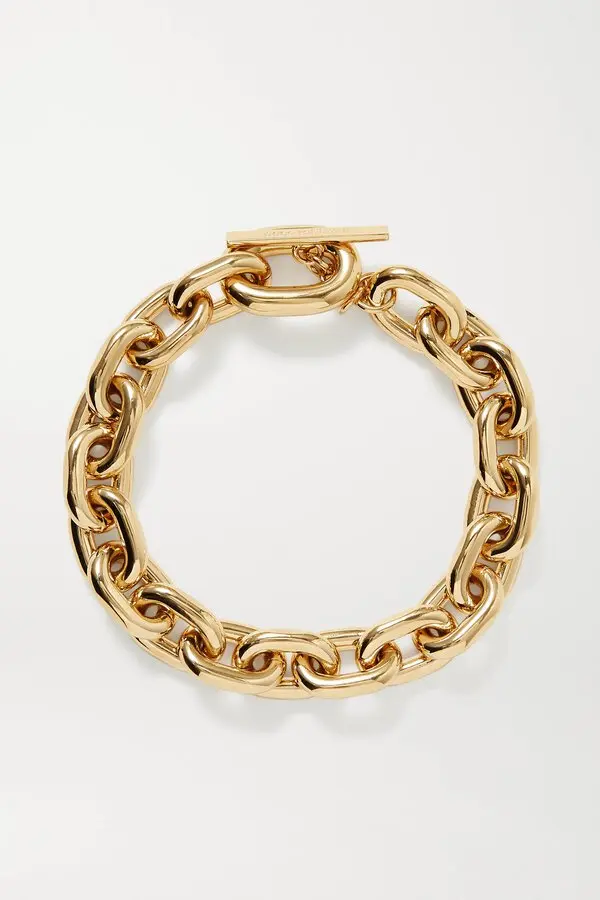 Rabanne Xl Link Necklace - Gold