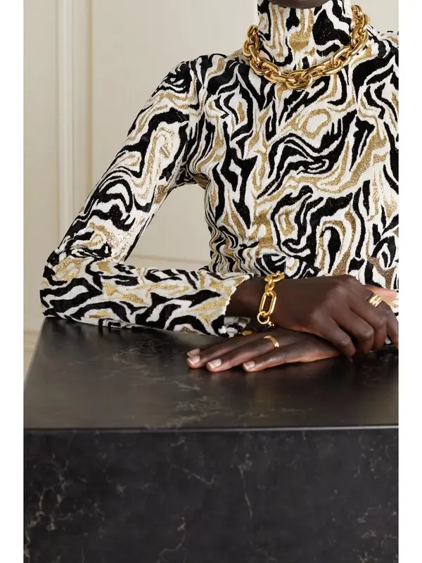 Rabanne Xl Link Necklace - Gold
