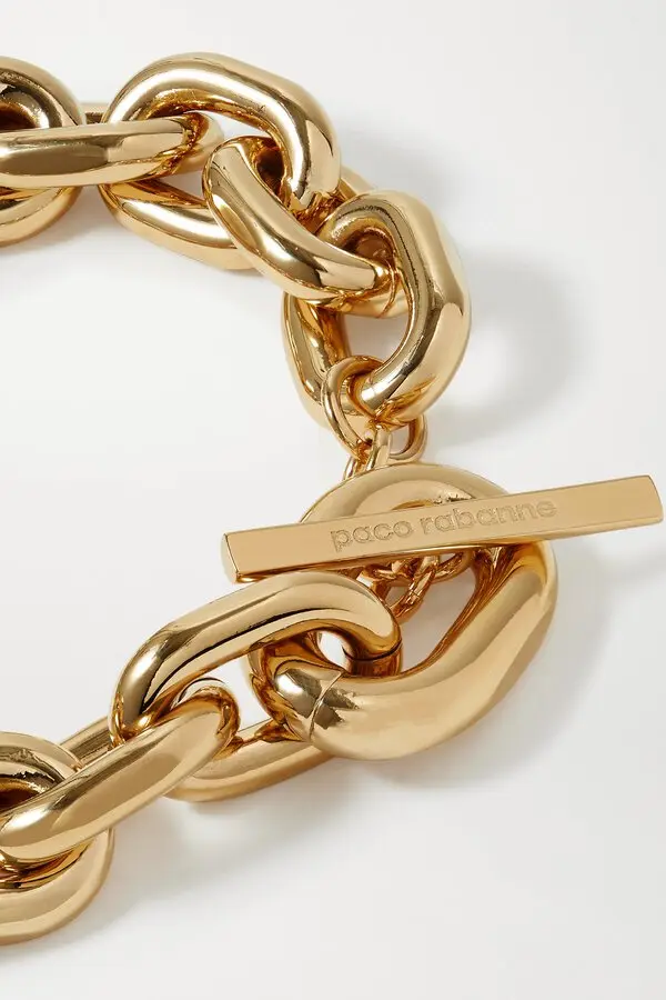 Rabanne Xl Link Necklace - Gold