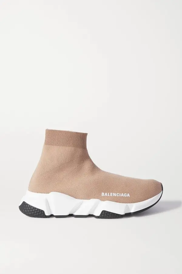 Balenciaga Speed Lt Logo-print High-top Sneakers
