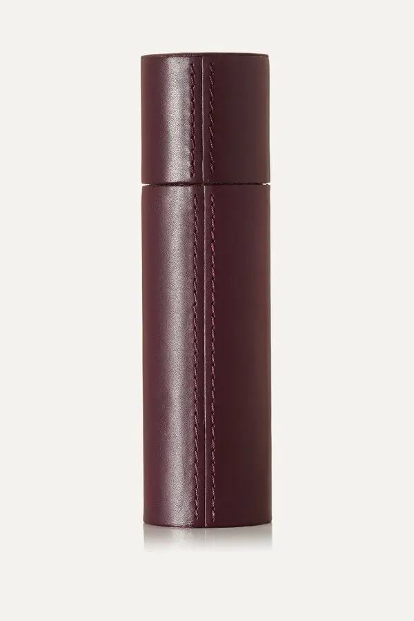 バイレイド オリジナルトラベルパフュームレザーケース Byredo Leather Travel Perfume Case In Burgundy - 30% Off