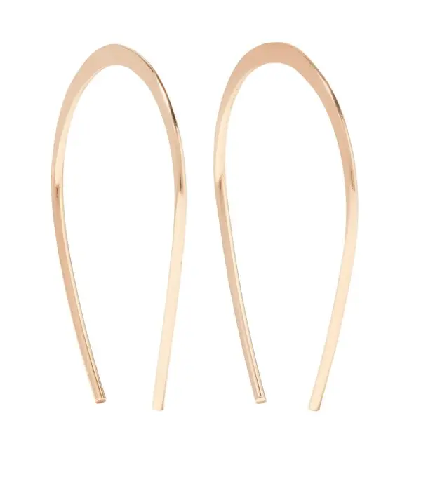 MELISSA JOY MANNING 14-karat Hoop Earrings - Gold