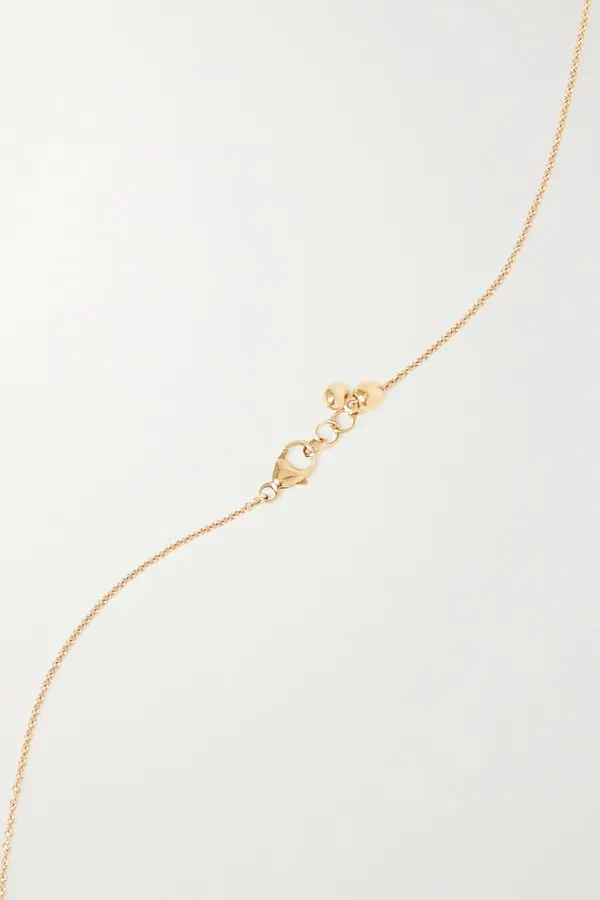 STONE AND STRAND Let It Slide 10-karat Diamond Necklace