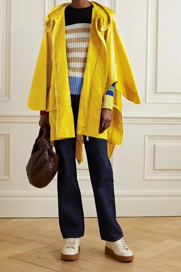 Moncler Printseps Hooded Shell Jacket