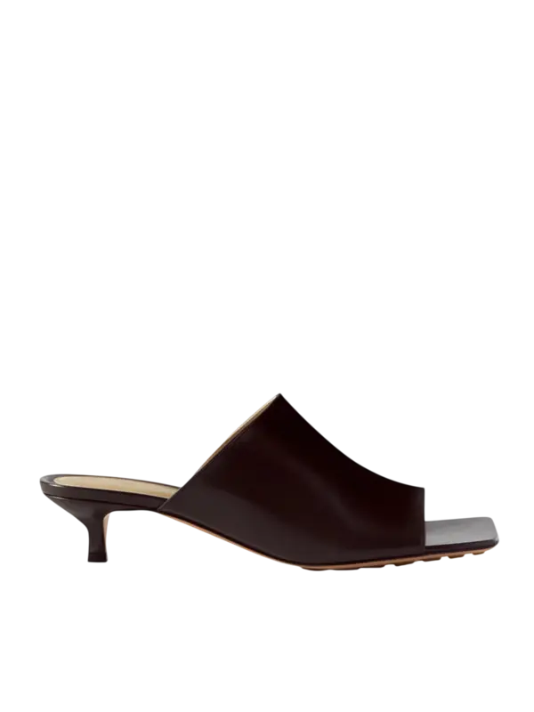 Bottega Veneta Leather Mules - Brown
