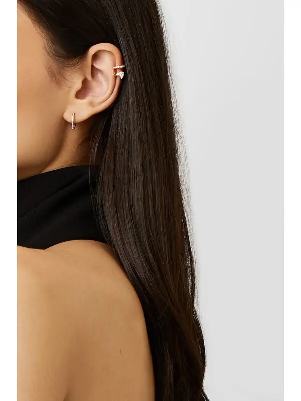 REPOSSI Serti Sur Vide 18-karat Diamond Ear Cuff - Gold