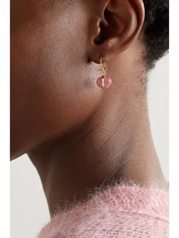 MELISSA JOY MANNING 14-karat Recycled Sapphire Drop Earrings