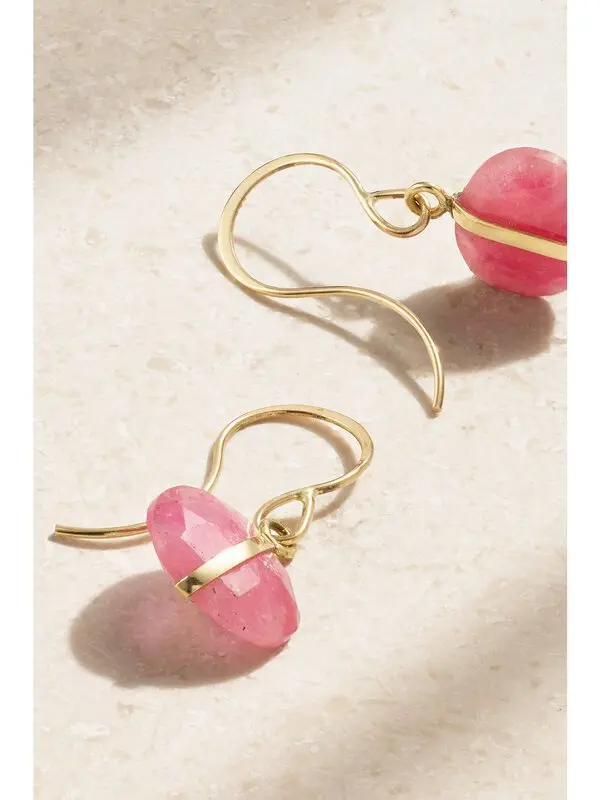 MELISSA JOY MANNING 14-karat Recycled Sapphire Drop Earrings