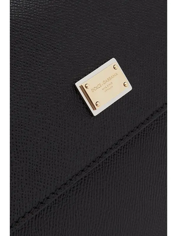 Dolce & Gabbana Sicily Textured-leather Tote