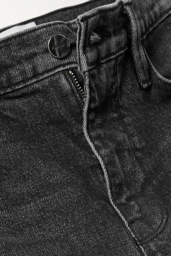 FRAME Le Sylvie High-rise Slim-leg Jeans