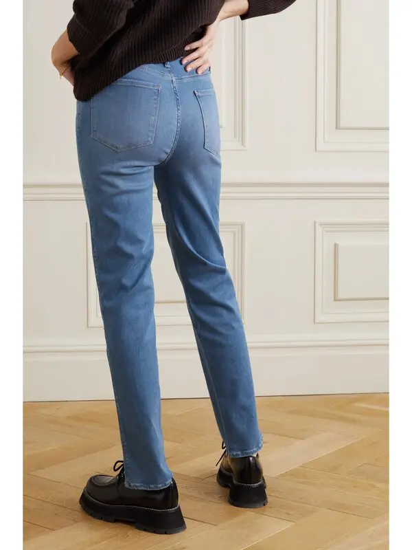 FRAME Le Sylvie High-rise Slim-leg Jeans