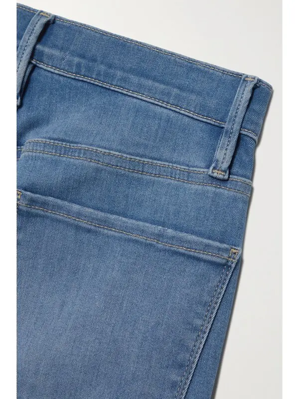 FRAME Le Sylvie High-rise Slim-leg Jeans