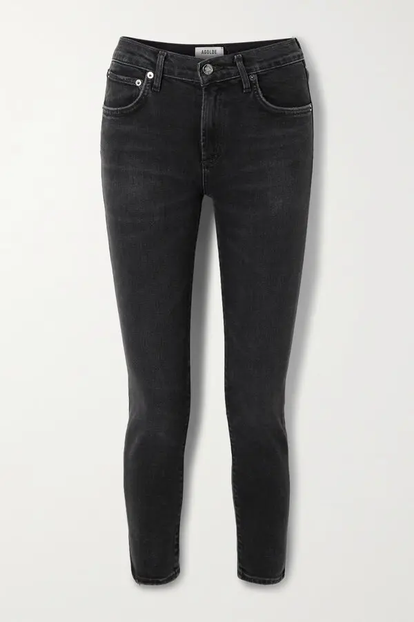 AGOLDE Net Sustain Toni Mid-rise Slim-leg Jeans
