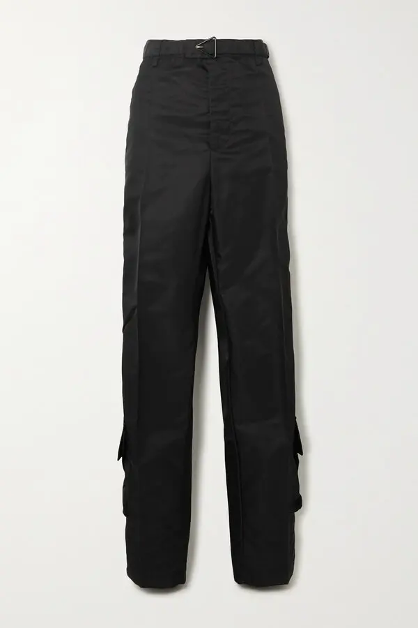 Bottega Veneta Satin-gabardine Straight-leg Cargo Pants