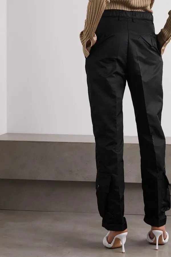 Bottega Veneta Satin-gabardine Straight-leg Cargo Pants