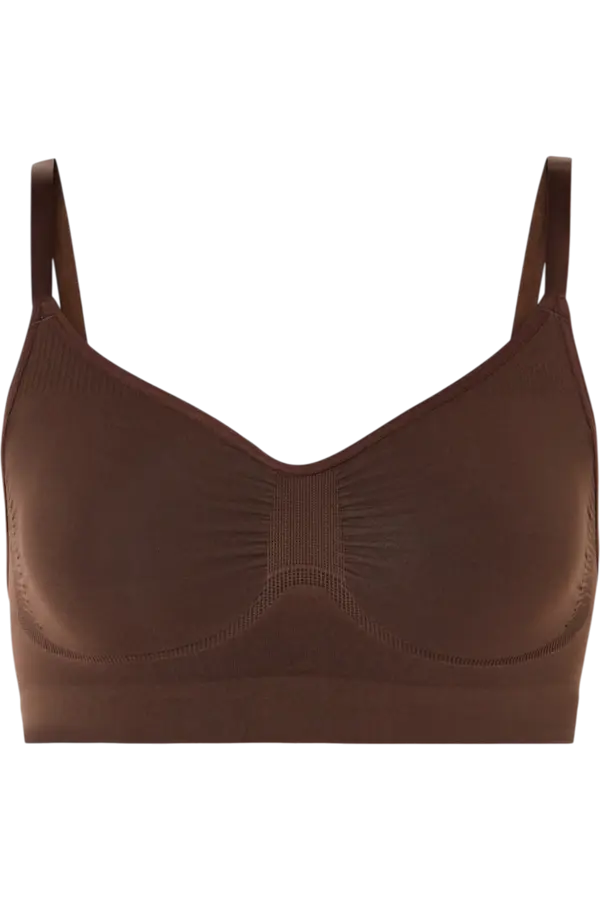 SKIMS Seamless Sculpt Bralette - Brown