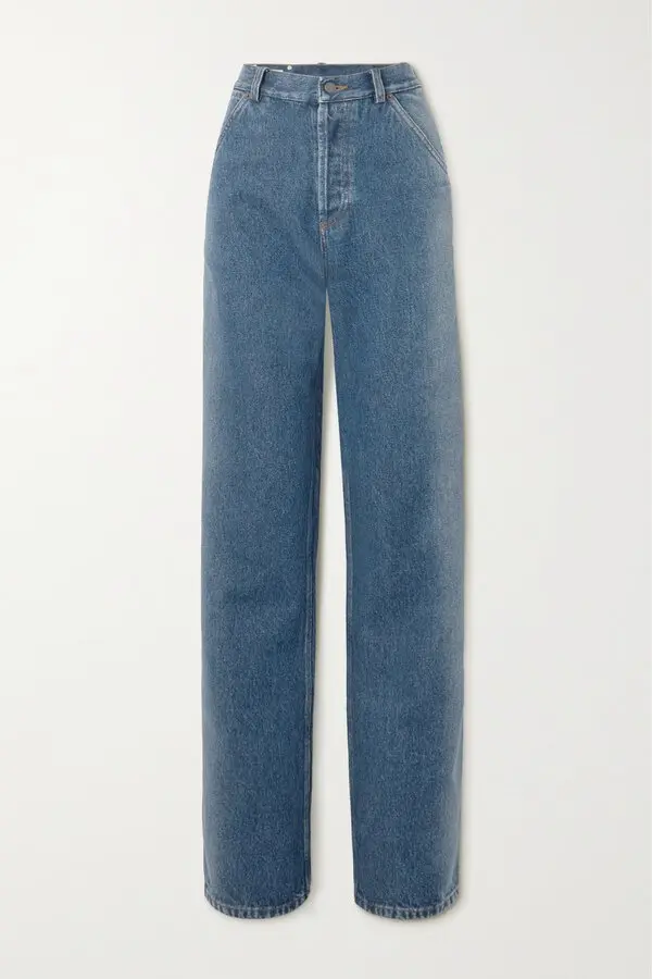 Dries Van Noten High-rise Straight-leg Jeans