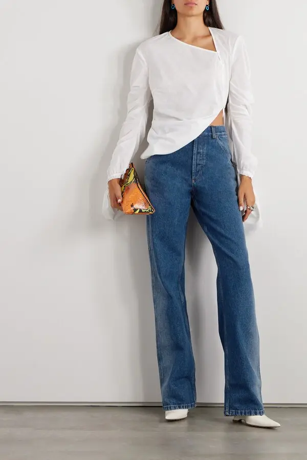 Dries Van Noten High-rise Straight-leg Jeans
