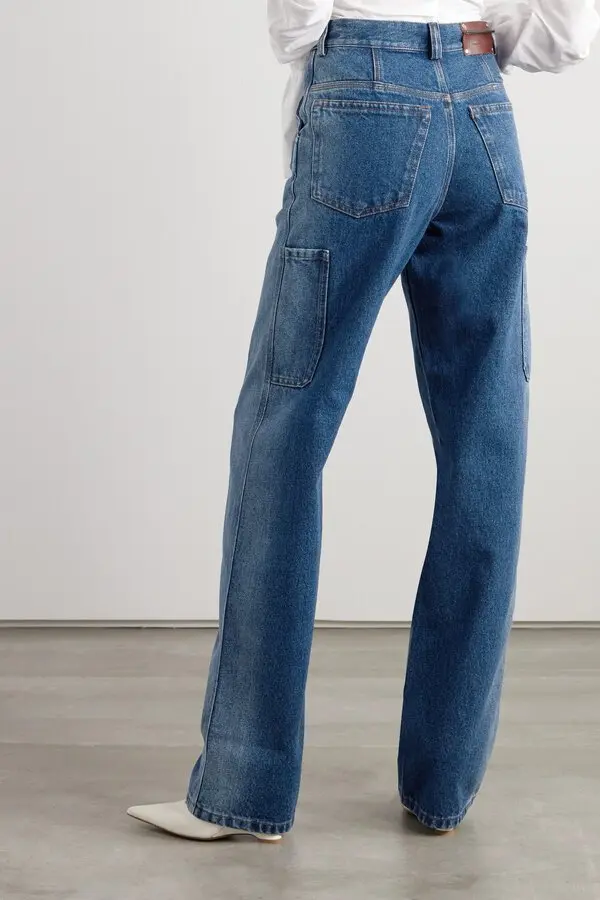 Dries Van Noten High-rise Straight-leg Jeans