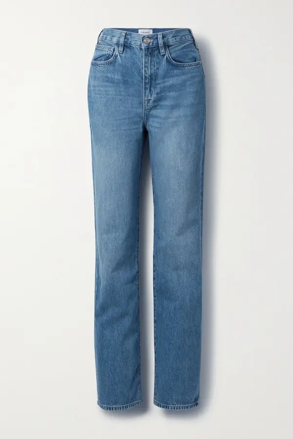 FRAME Le Jane High-rise Straight-leg Jeans