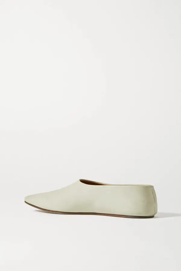 THE ROW Leather Ballet Flats