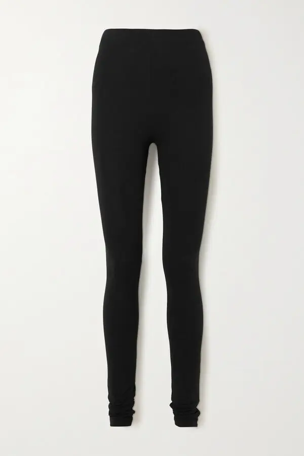 TOTEME Net Sustain Cork Stretch-jersey Leggings