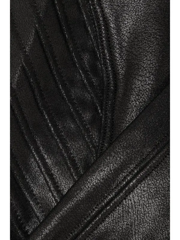 Spanx Moto Faux Stretch-leather Leggings
