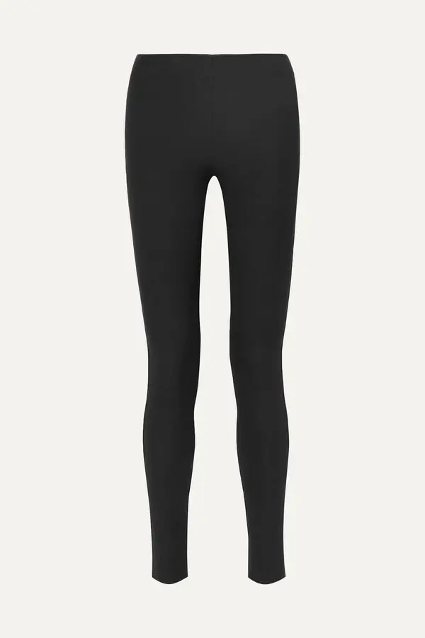 JOSEPH Stretch-garbardine Leggings - Black