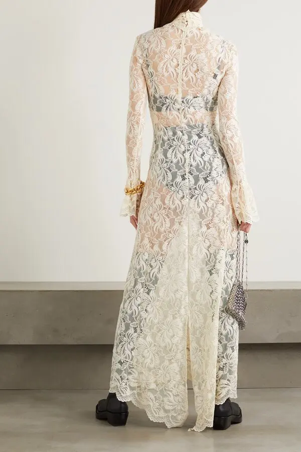 chinese dress ladies Blumarine Turtleneck Dress
