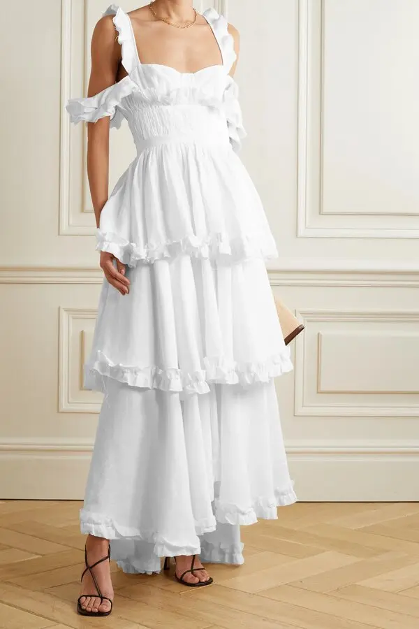 empire line maxi dress plus size Raffi Empire Waist Pocket Maxi Dress main image 0