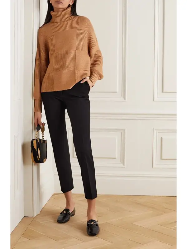 JOSEPH Coleman Gabardine Slim-leg Trousers