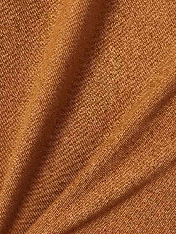 JOSEPH Coleman Gabardine Slim-leg Trousers - Orange