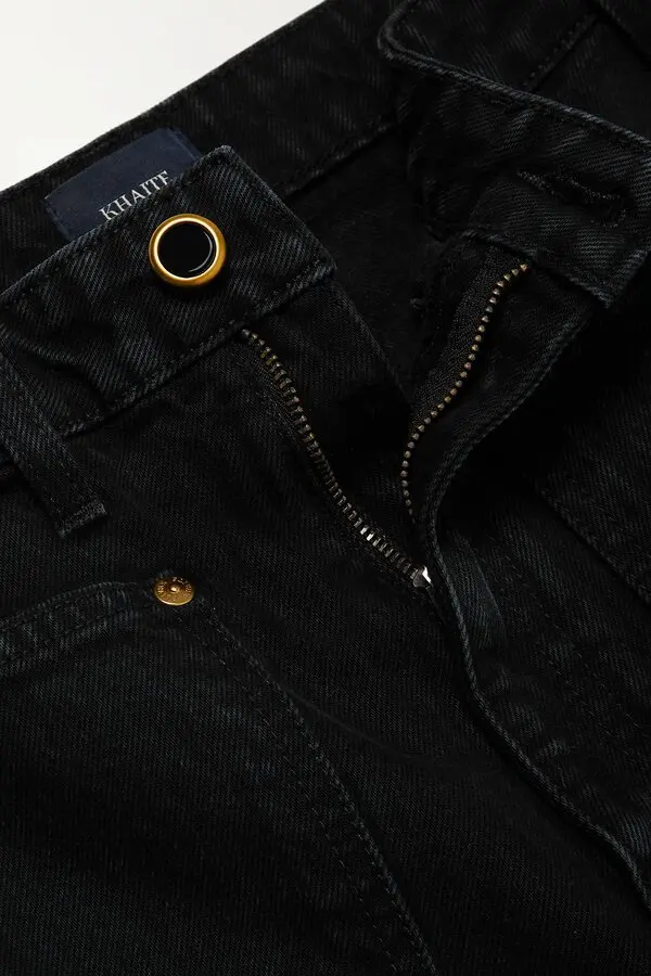 Khaite Isabella High-rise Straight-leg Jeans