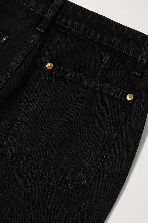 Khaite Isabella High-rise Straight-leg Jeans