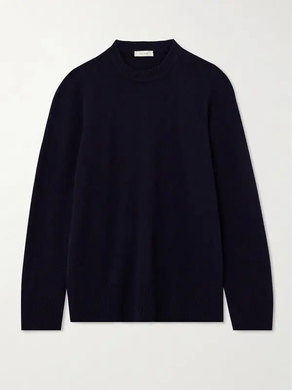 THE ROW Sibem Wool And Cashmere-blend Sweater - Blue