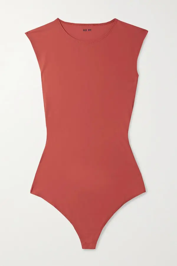 ALIX NYC Lenox Stretch-jersey Thong Bodysuit