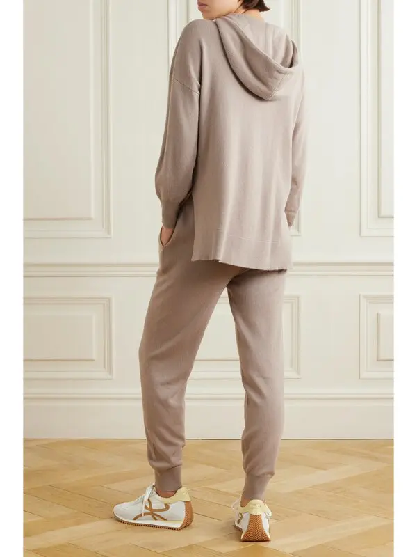 ALLUDE Cashmere Hoodie And Track Pants Set - Neutrals